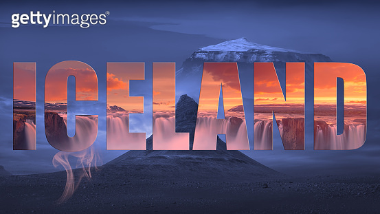 Iceland popular travel destination known as the land of ice and fire ...