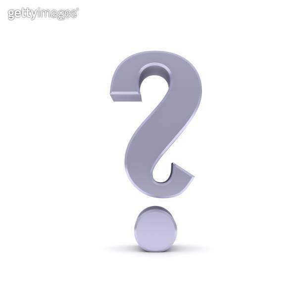 question mark silver 3d interrogation sign rendering graphic 이미지 ...