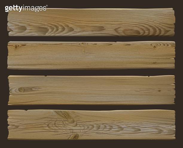 Wooden sign. Realistic highly detailed vector dark grunge wooden grunge ...