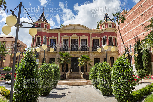 Huerto Ruano palace in historic city Lorca, Spain 이미지 (1151765156) - 게티 ...