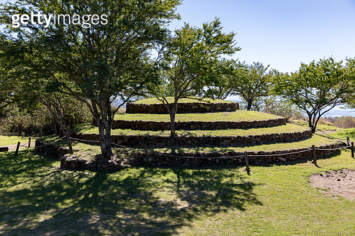 Circular Pyramid Called 'El Azquelito' in Guachimontones - North Side ...