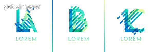 colorful alphabet bold logo for promotion, marketing and advertising ...