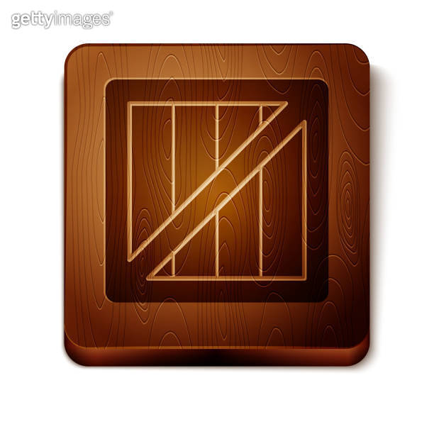 Brown Military ammunition box with some ammo bullets icon isolated on ...