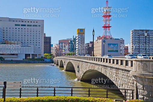 The Bandai Bridge is a bridge crossing the Shinano River in Niigata ...