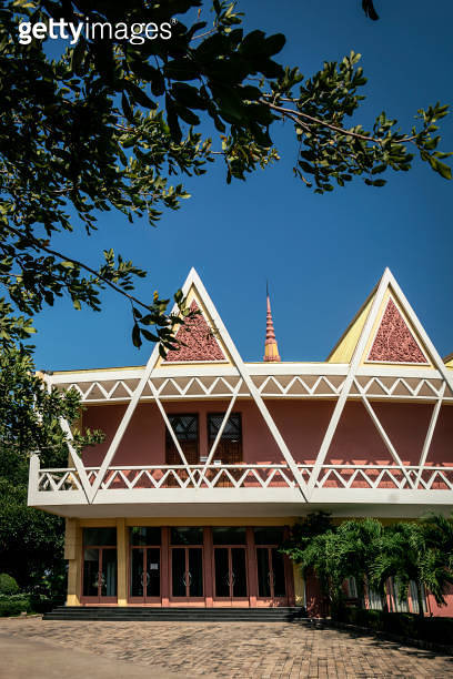 Chaktomuk Conference Hall architecture landmark building in phnom penh ...