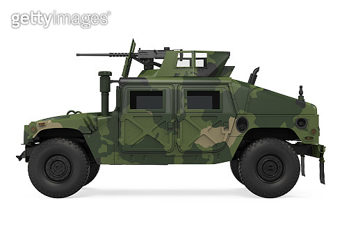 Humvee High Mobility Multipurpose Wheeled Vehicle Isolated (1182004914 ...
