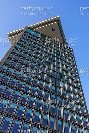 The ADAM Tower in Amsterdam North. There is an observation deck ADAM ...