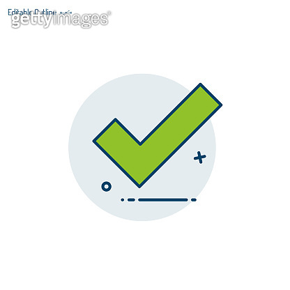 Tick mark, Right icon, correct sign, accept, positive, vote, Check List ...