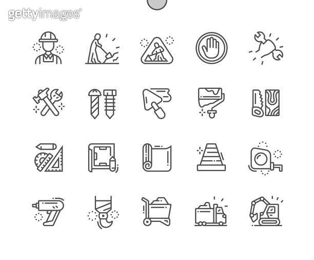 Repair work Well-crafted Pixel Perfect Vector Thin Line Icons 30 2x ...