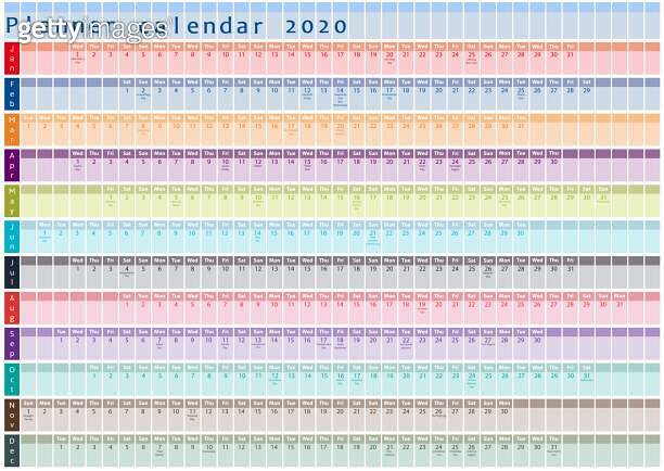 2020 Planner calendar, organiser and schedule with holiday days posted ...