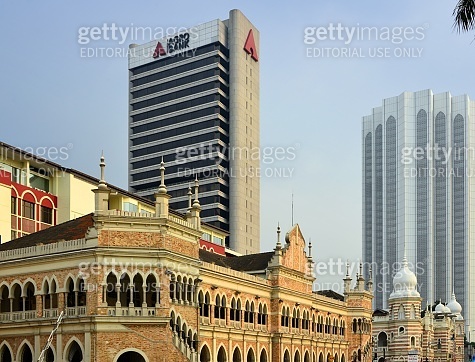 Old General Post Office, Agro-Bank and Dayabumi Tower, Merdeka Square ...