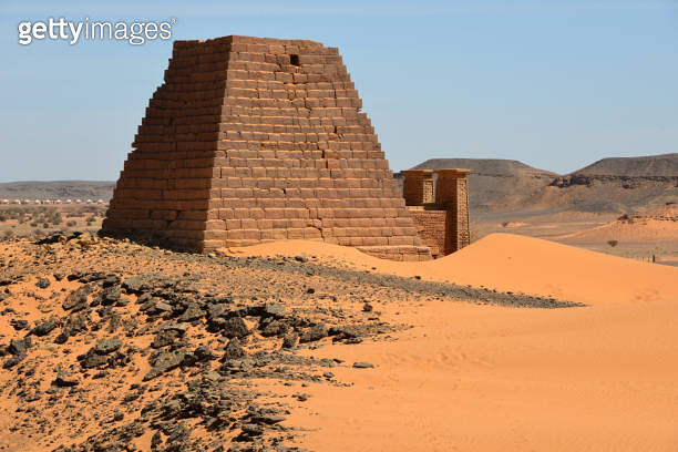 Meroe pyramids - Nubian tombs in the Sahara desert - UNESCO World ...