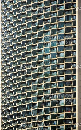 Burj Vista 1 - facade pattern, Dubai, United Arab Emirates 이미지 ...