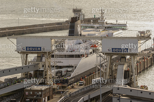 The Port of Dover in Kent United Kingdom 이미지 (1097428066) - 게티이미지뱅크