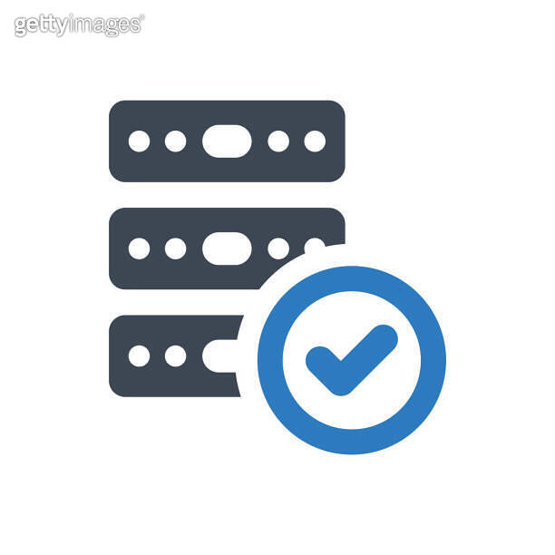 Check Database Server Icon (1171844351) 일러스트, 무료 일러스트, 아이콘, 무료 아이콘 - 게티 ...