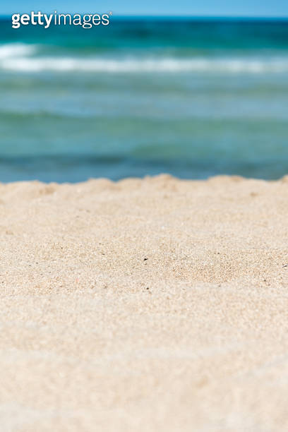 sand on the beach - defocused, shallow depth of field 이미지 (1160370707 ...