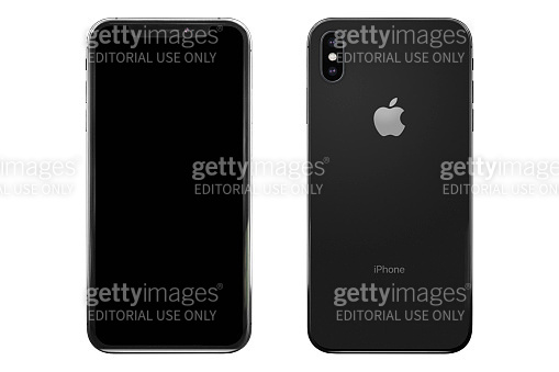 IPhone XS Max Space Gray Color Version. Front And Back View 이미지 ...