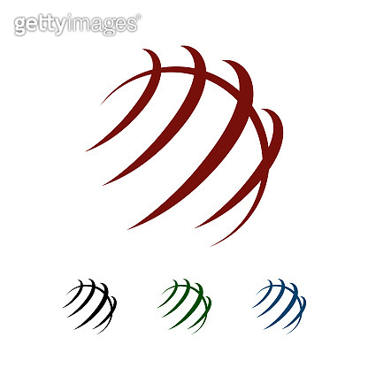 simple global globe logo design vector illustrations 이미지 (1162502864 ...