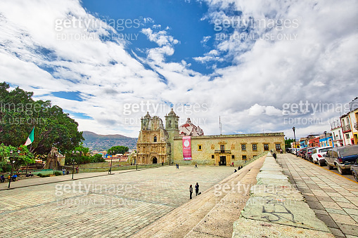 Oaxaca, Landmark Basilica Our Lady of Solitude in historic city center ...