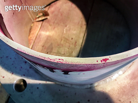 View of the defects and cracks after the liquid penetrant testing on ...