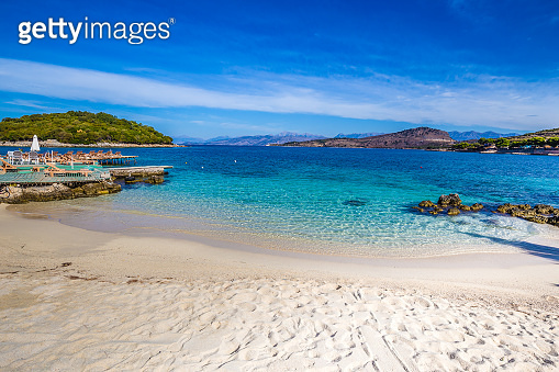 Ksamil - Butrint National Park, Sarande, Albania 이미지 (1142684552) - 게티이미지뱅크