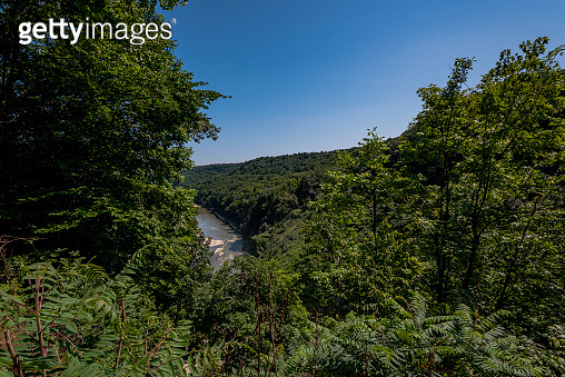 Letchworth State Park: Upper Falls, Genesee Arch Bridge (1167672960 ...