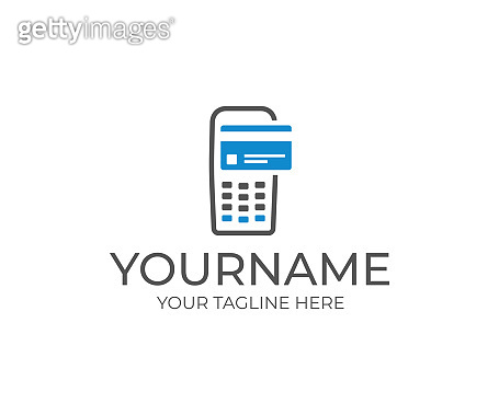 Eftpos machine and card design. Contactless payment vector design ...