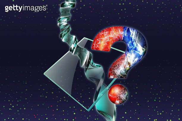 Image of genetic engineering and DNA Microarray. DNA double helix ...