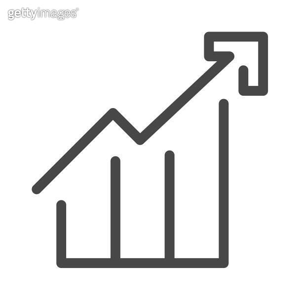 Decent work and economic growth color icon. Corporate social ...