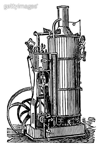 Steam-powered machines and devices 이미지 (1164898337) - 게티이미지뱅크