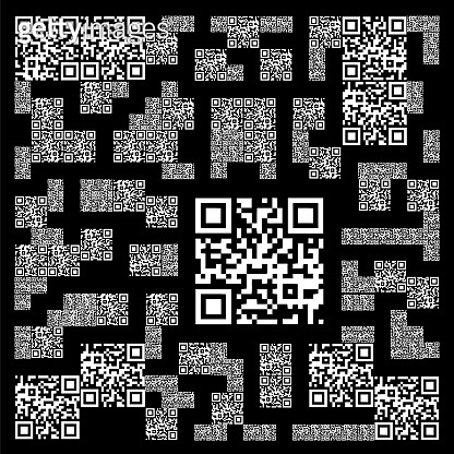 QR code labyrinth pattern. (1194345910) 일러스트, 무료 일러스트, 아이콘, 무료 아이콘 - 게티 ...