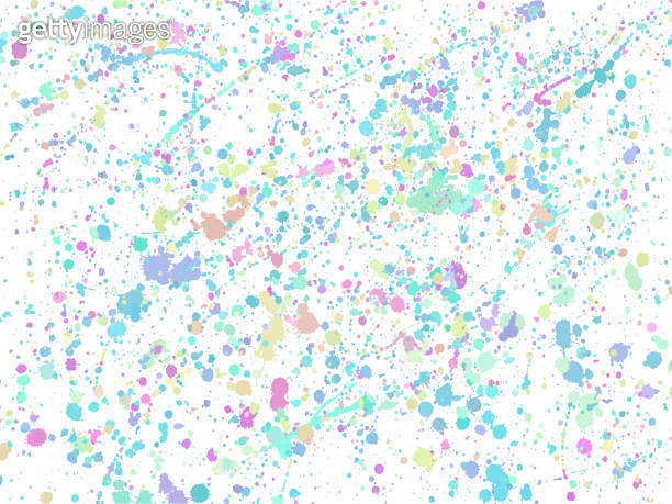 Ink stains grunge background vector. Scribble ink splatter, spray blots ...