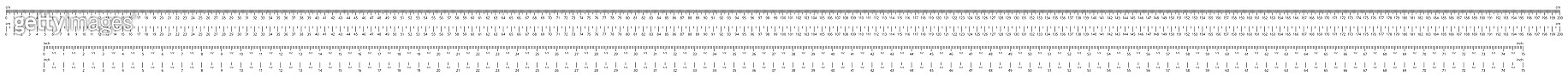 Measurement ruler scale. Measuring tools, 200 centimeters height scale ...