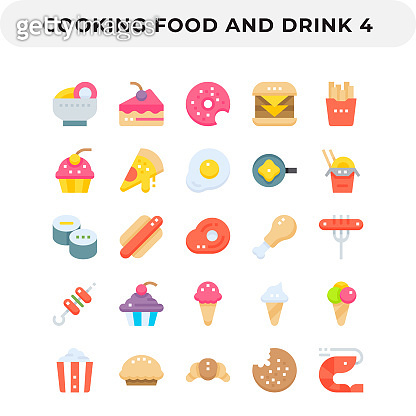 Flat Icons Pack for UI. Pixel perfect vector icon set for web design ...