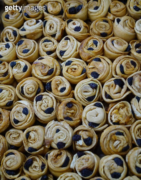 Sweets of nuts and dried melon on market in Samarkand, Uzbekistan ...