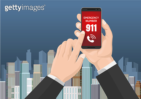 Calling for help 이미지 (1144184568) - 게티이미지뱅크