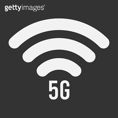 5G Vector Icon. 5th Generation Wireless Internet Network Connection ...
