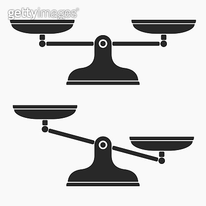 Scale icon vector. Scale vector sign isolated (1176969042) 일러스트, 무료 ...