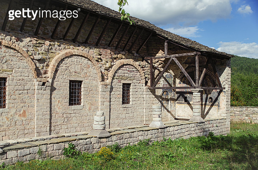 Exonarthex of St. Mary's Church. It was built between 1694-1699, and ...