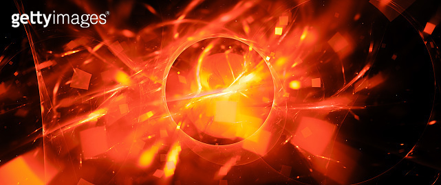 Fiery glowing portal with plasma particles 이미지 (1169753977) - 게티이미지뱅크