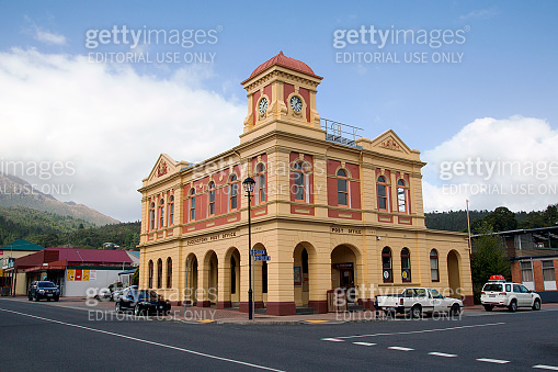 Queenstown Post Office - Tasmania 이미지 (1149095604) - 게티이미지뱅크