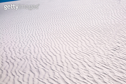 White Sands National Monument - Wind-carved ridges in the sand 이미지 ...