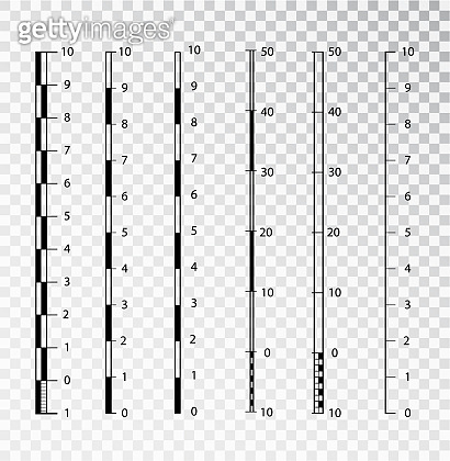 Vector map scales graphics for measuring distances . set of metric ...