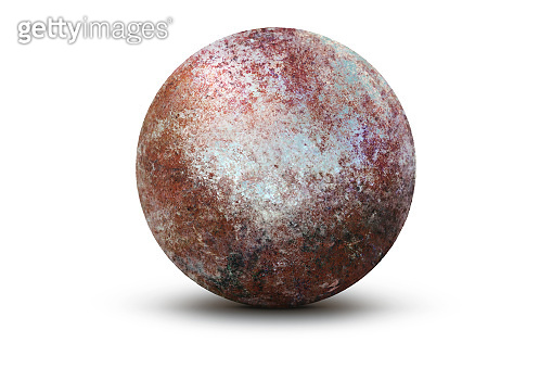 Old Iron cast whizzbang ball. Genuine 18th century cannonball armament ...