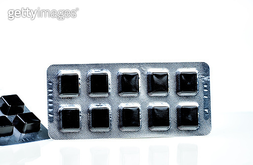 Medical pastille for relief cough, sore throat and throat irritation ...