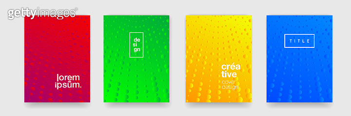 Pattern backgrounds, abstract colorful gradient and geometric texture ...