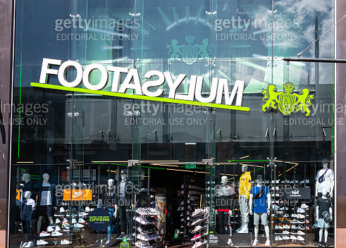 The Frontage of Footasylum shoe store in The Parade 이미지 (1150503590 ...