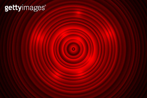 Movie ending screen abstract background. Retro design element red ...