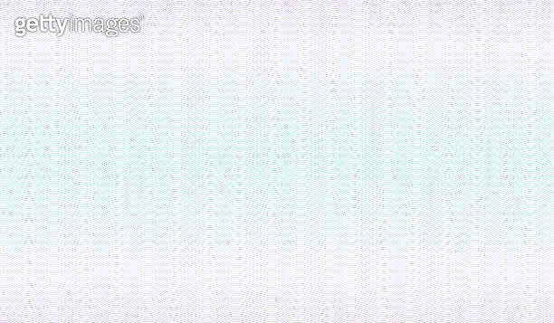 Turquoise, purple watermark template. Line art zigzag pattern. Waving ...