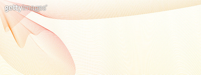 Light orange, red watermark for cheque, ticket, voucher, website banner ...